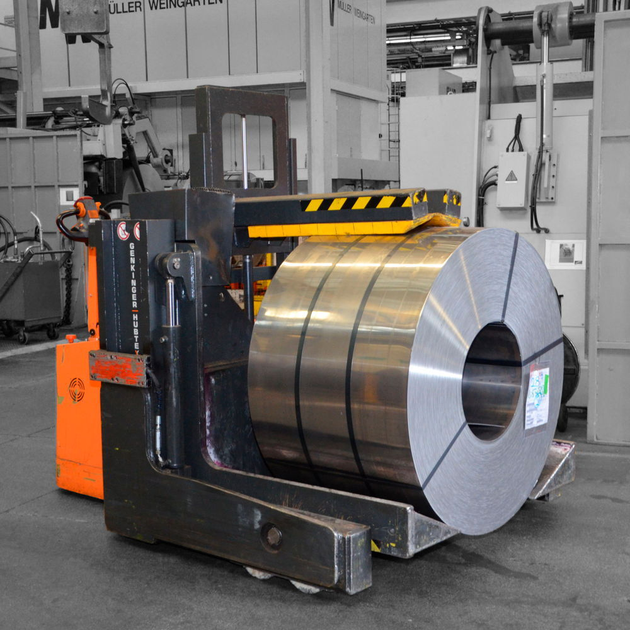 Coil-Transporter schafft bis zu 25 t