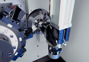 Front-loading CNC turning center for economical soft turning || Picture ...