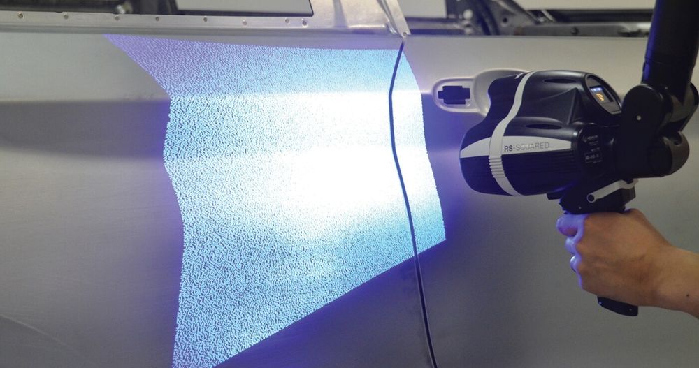 Schnelle Kombination: 3D-Weißlicht-Scanning und mobiler Messarm