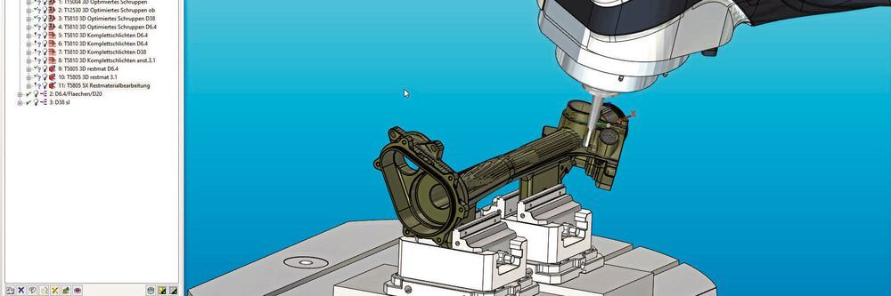 CAM-Programmierzeit «schrumpft» von 10 h auf 30 min