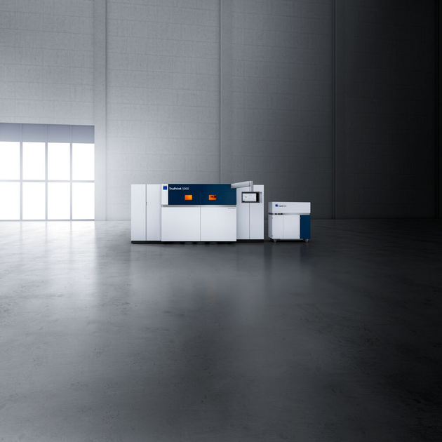 Trumpf prints copper in large format with a green laser