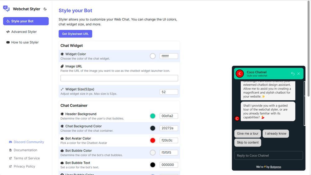 Botpress-Chatbot erweitern und veröffentlichen