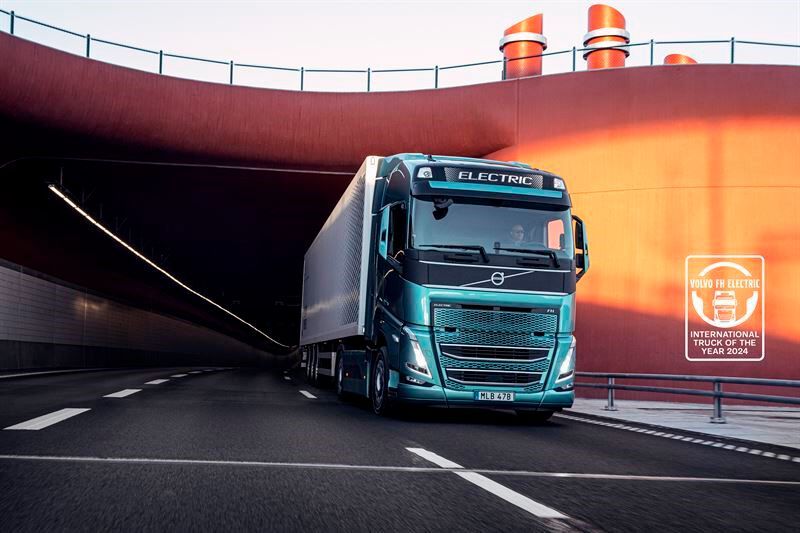 Volvo electric trucks store