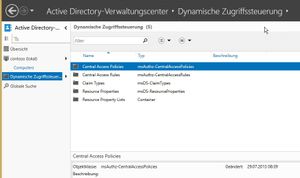 Dynamic Access Control mit Windows Server 2012/2012 R2 || Bild 1 / 6