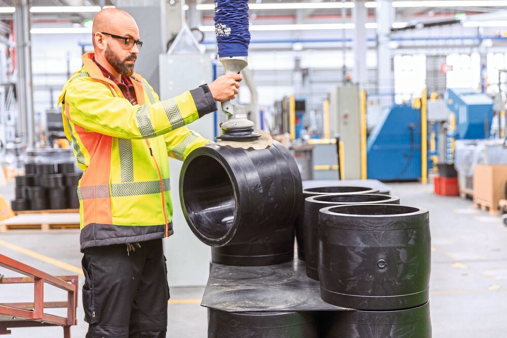 Der Greifer macht den Unterschied beim Heben