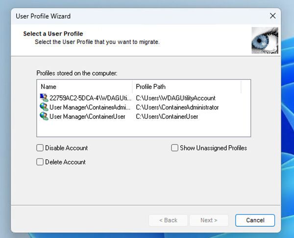 Forensit User Profile Wizard verwaltet und migriert Nutzerprofile