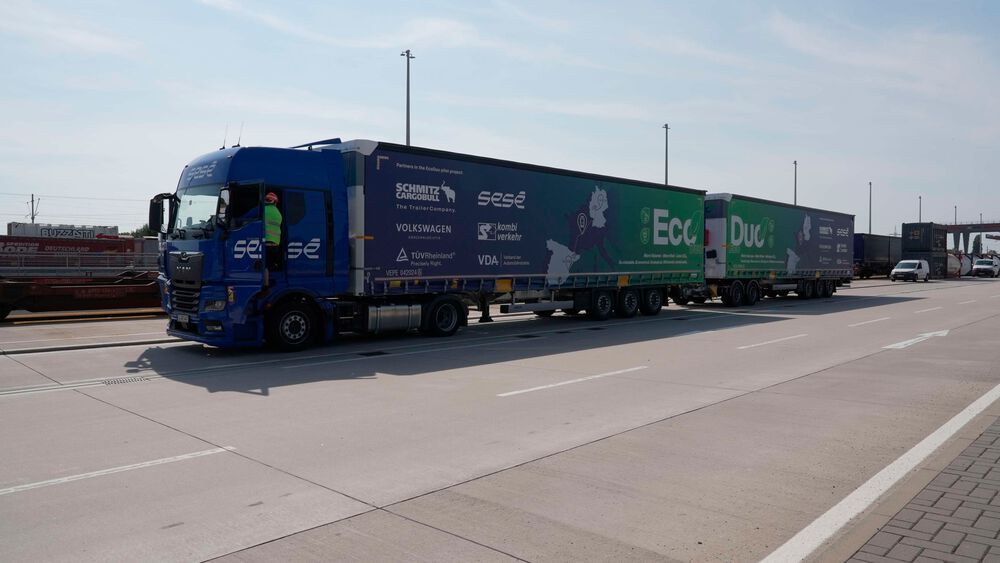 Pilotprojekt EcoDuo: Von der Straße auf die Schiene