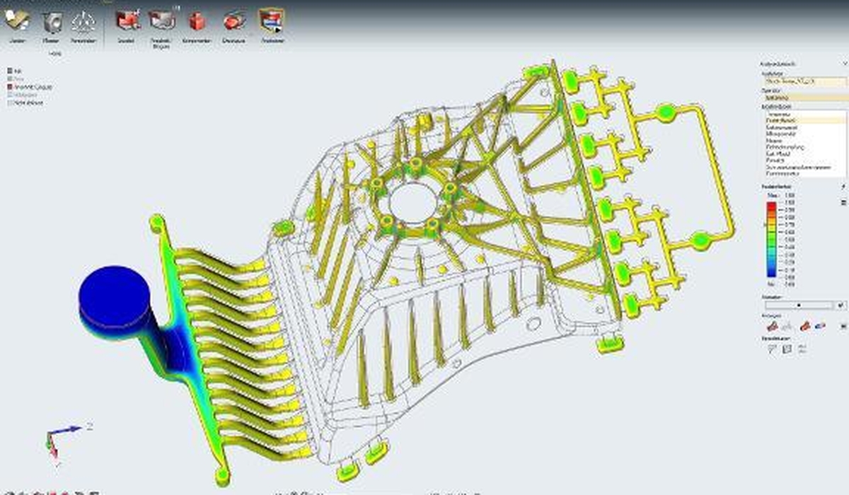 Product Design of Die Cast Structural Components with Simulation