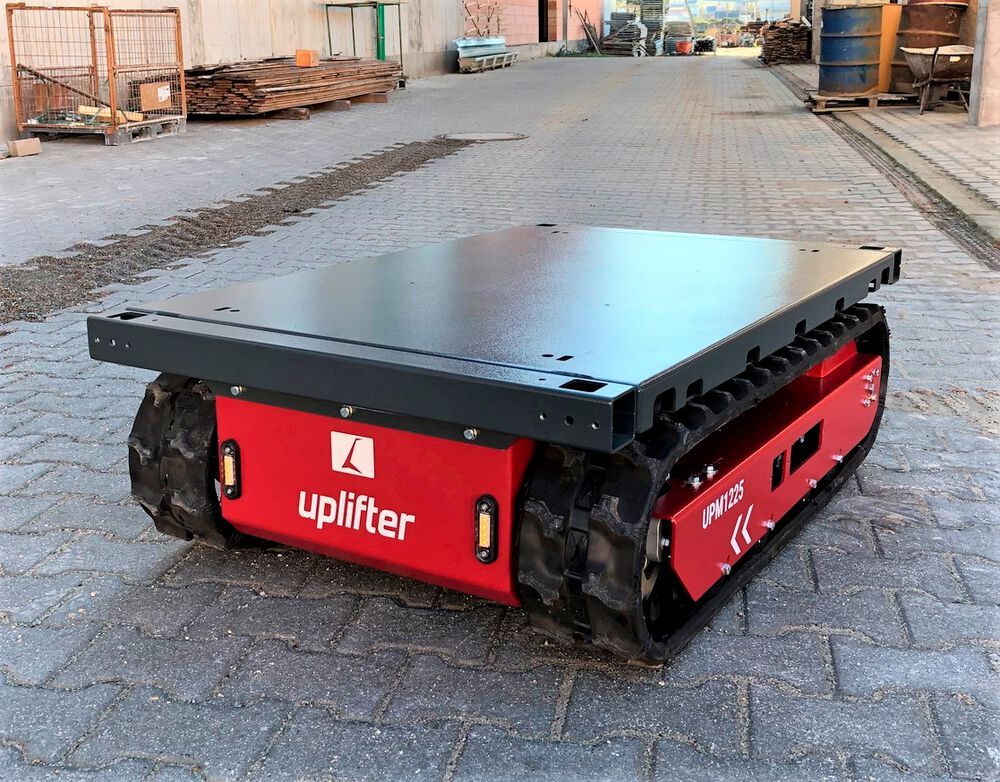 Uplifter stellt neuartige Raupen-Transportplattform vor