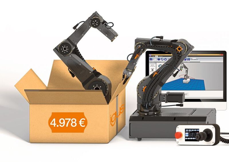 Automatisierung für den Mittelstand mit igus Robotik || Bild 1 / 6