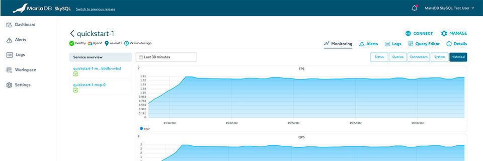 MariaDB aktualisiert SkySQL