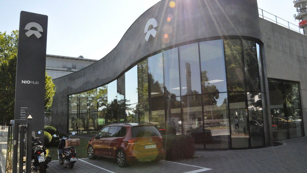 Chinesischer Autobauer Nio eröffnet ersten Hub in München