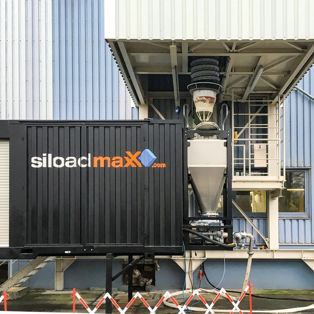 Präzises Befüllen von Inlinern in ISO-Containern