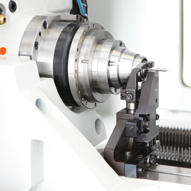 Patentierter Spannmechanismus sorgt für perfekten Rundlauf