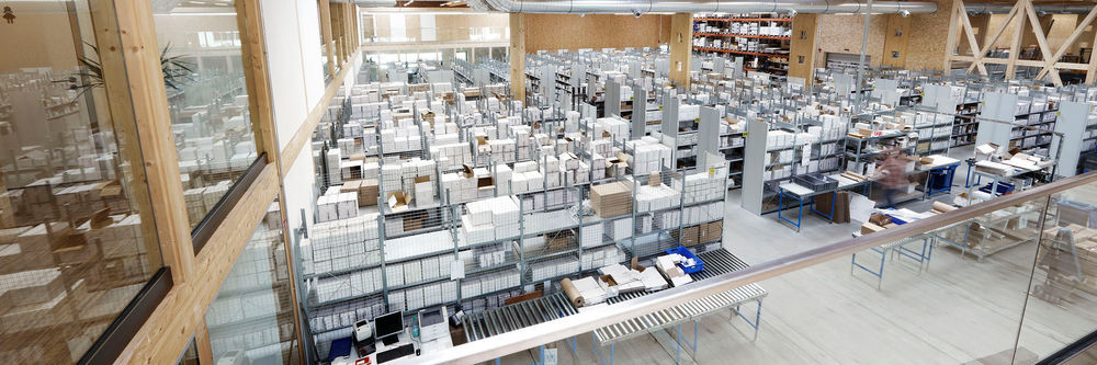 Ein dynamisches Lager aus einer Hand