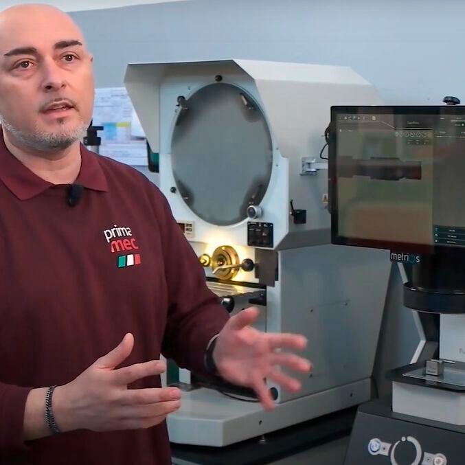 Metrios has another edge: the measuring machine can be programmed remotely