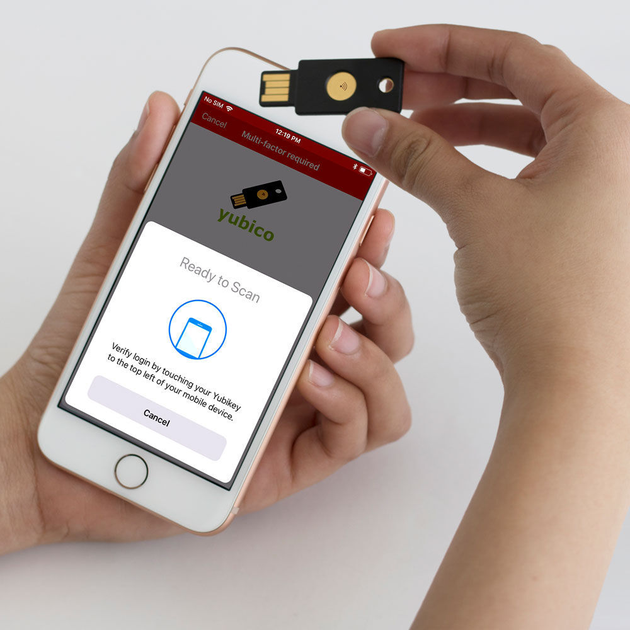 Yubikey als zweiter Faktor für das iPhone