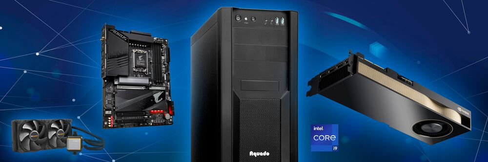 Desktop-Workstation mit Nvidia RTX 6000 Ada