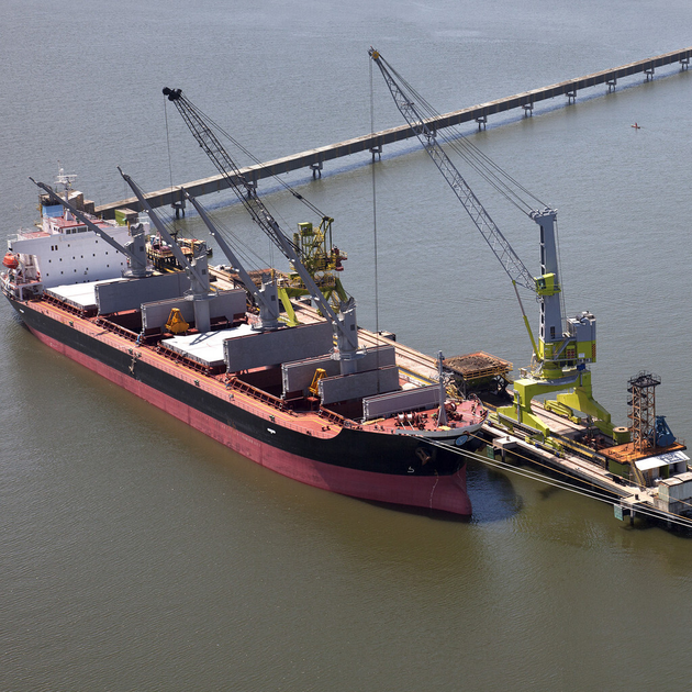 Bulk Terminal Operator in Brazil received second Portal Harbor Crane