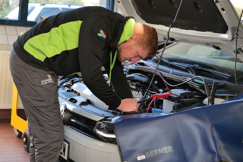 Die World Skills 2022 im Beruf Kfz-Mechatronik in Dresden || Bild 17 / 34