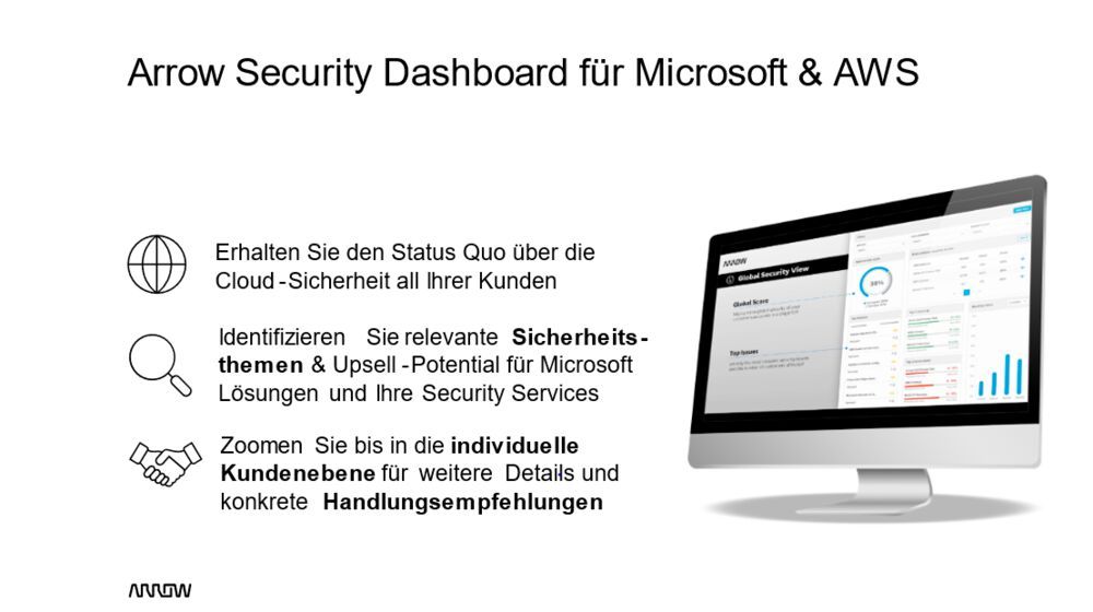 Werden Sie Security Advisor mit dem Arrow Security Dashboard