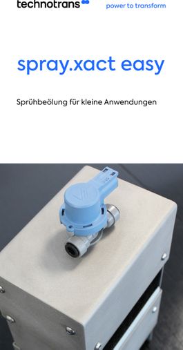 technotrans SE || Nachrichten || spray.xact easy - druckluftfreie ...