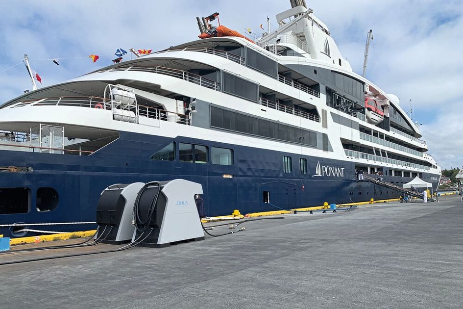 Fully automatic & sustainable charging solutions for ships by Zinus AS