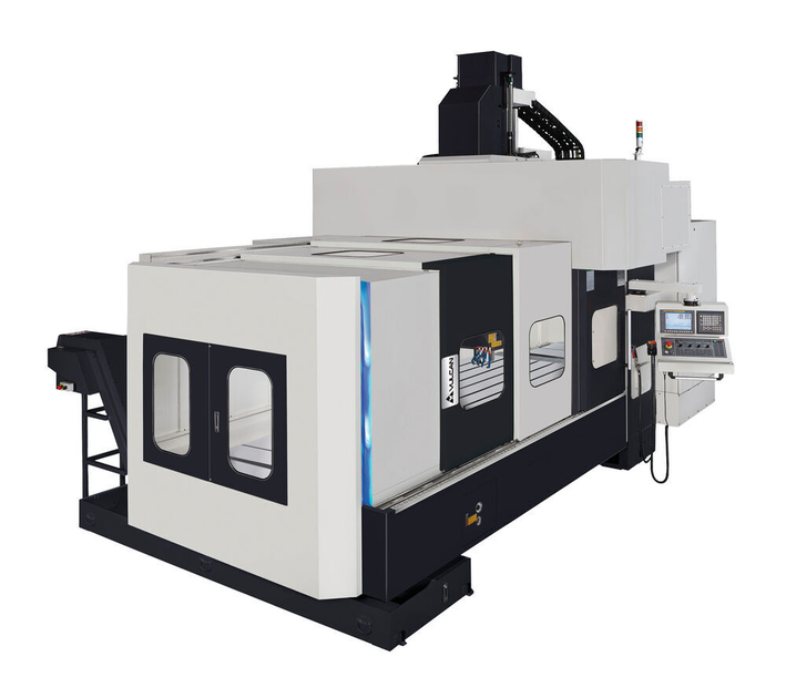 For large and complex components: New series of double column machines