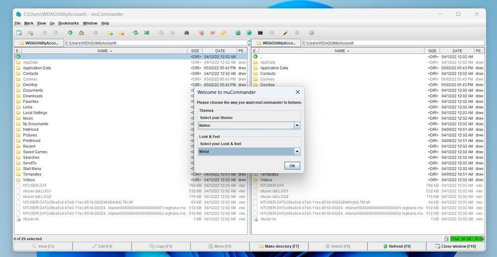 muCommander: Dateimanager für Windows, Linux und macOS || Bild 1 / 3