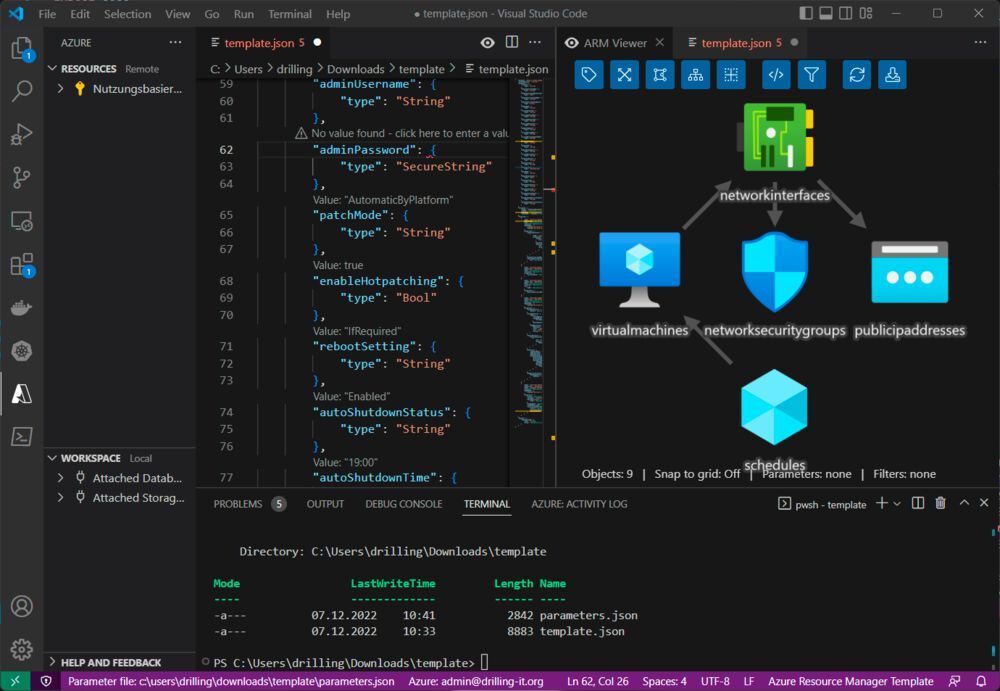 Deklarative Bereitstellung mit ARM und Bicep