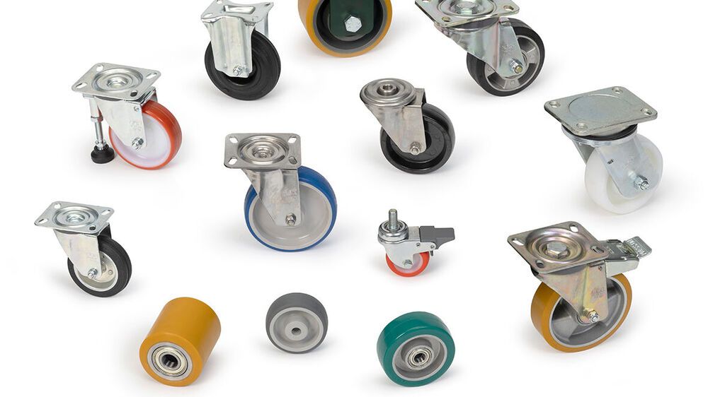 Räder und Rollen für die Industrie