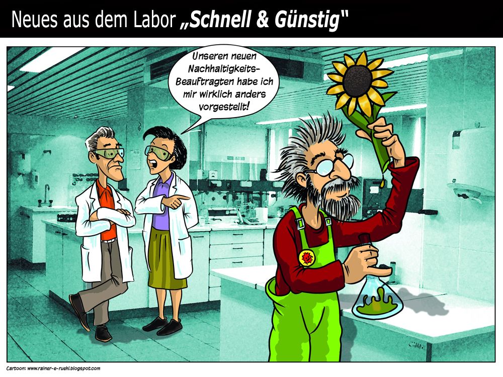 Volldigitalisiertes Labor (Cartoon-Bildergalerie) || Bild 33 / 94