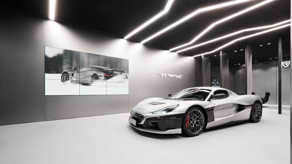 So sieht der erste europäische Rimac-Showroom aus || Bild 2 / 9