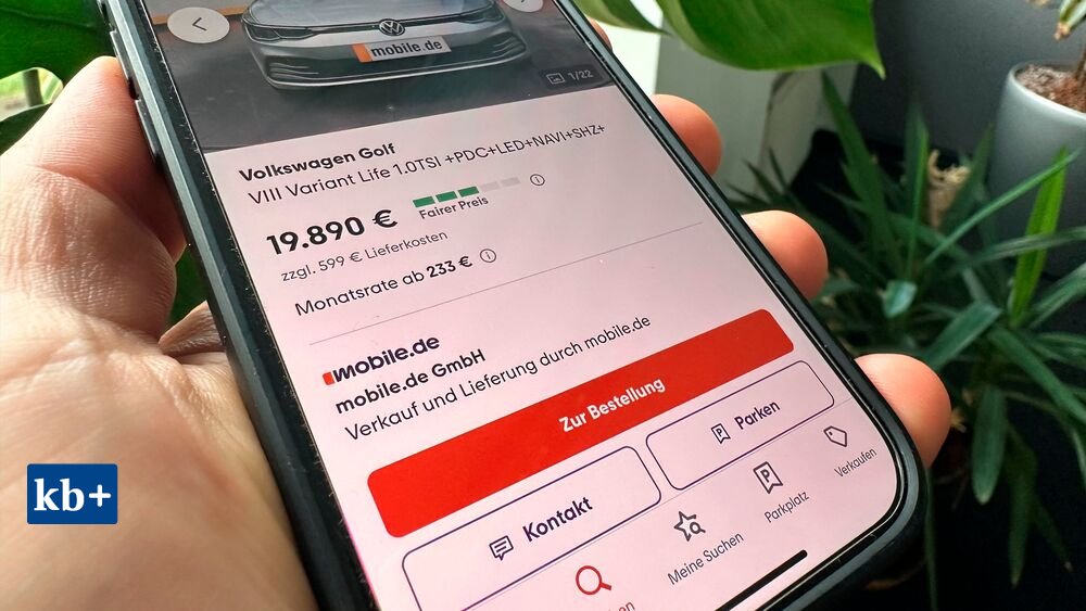 Mobile.de beendet den Online-Autokauf