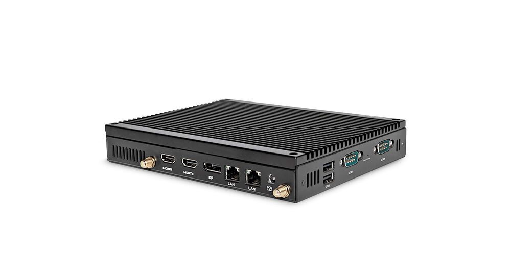 Lüfterloser Digital-Signage-Player für drei 4K-Displays