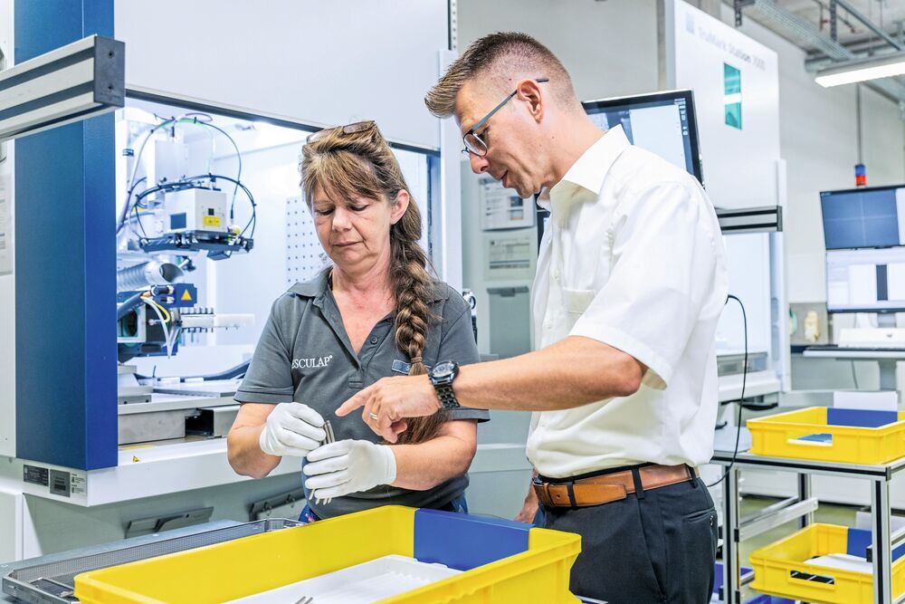 Aesculaps Herz schlägt für ultrakurze Pulse