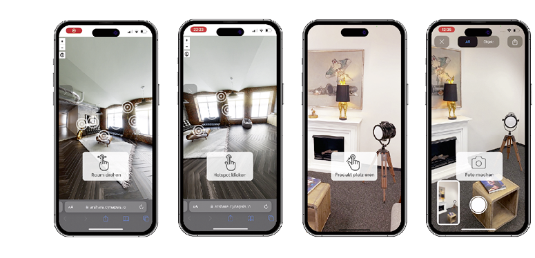 360-Grad-Showroom: 3D und AR machen es möglich