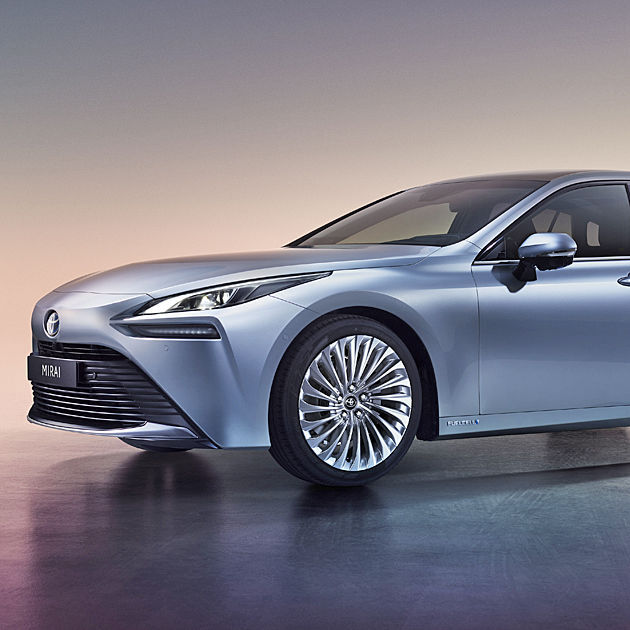 Wasserstoff-Auto Mirai erhält elegantes Design