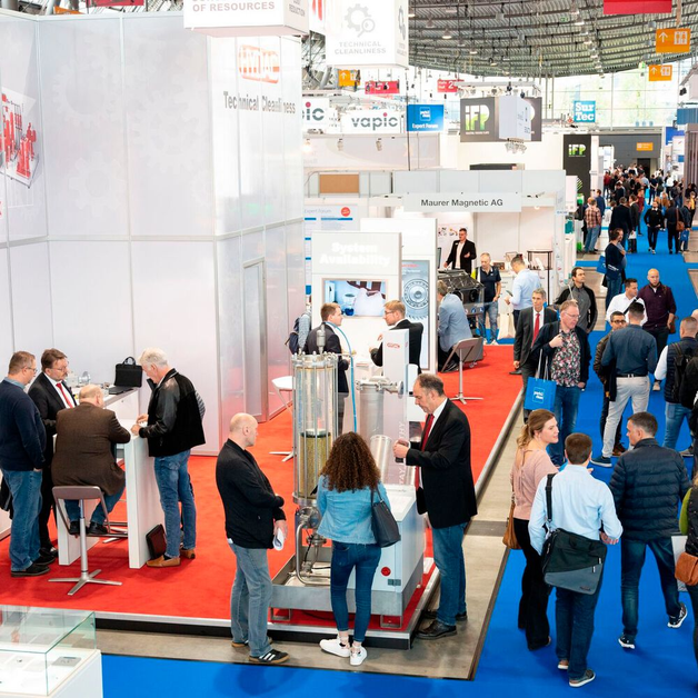 Cleaning of industrial parts: Trade show grew significantly in all areas