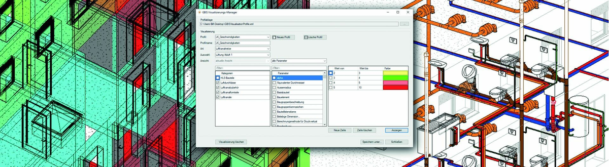 TGA-Anwendungen für Revit: Neue Excel- und Visualisierungshilfen