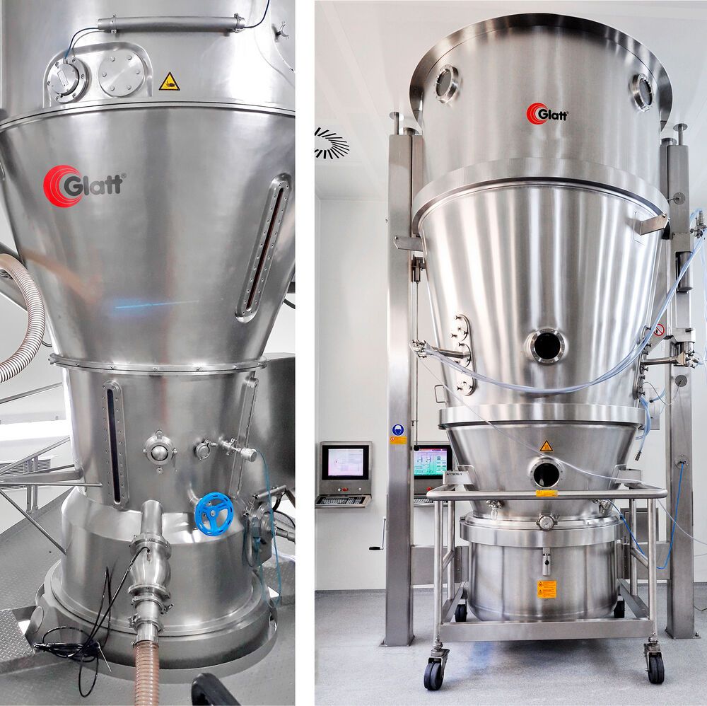 Neue Wirbelschicht-Optionen für lösungsmittelbasierte Prozesse