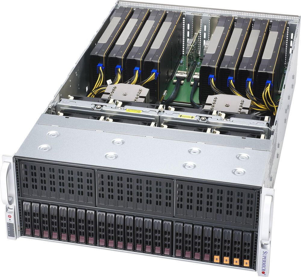 Supermicro-Super-Cluster für die COVID-19- und Physikforschung || Bild ...