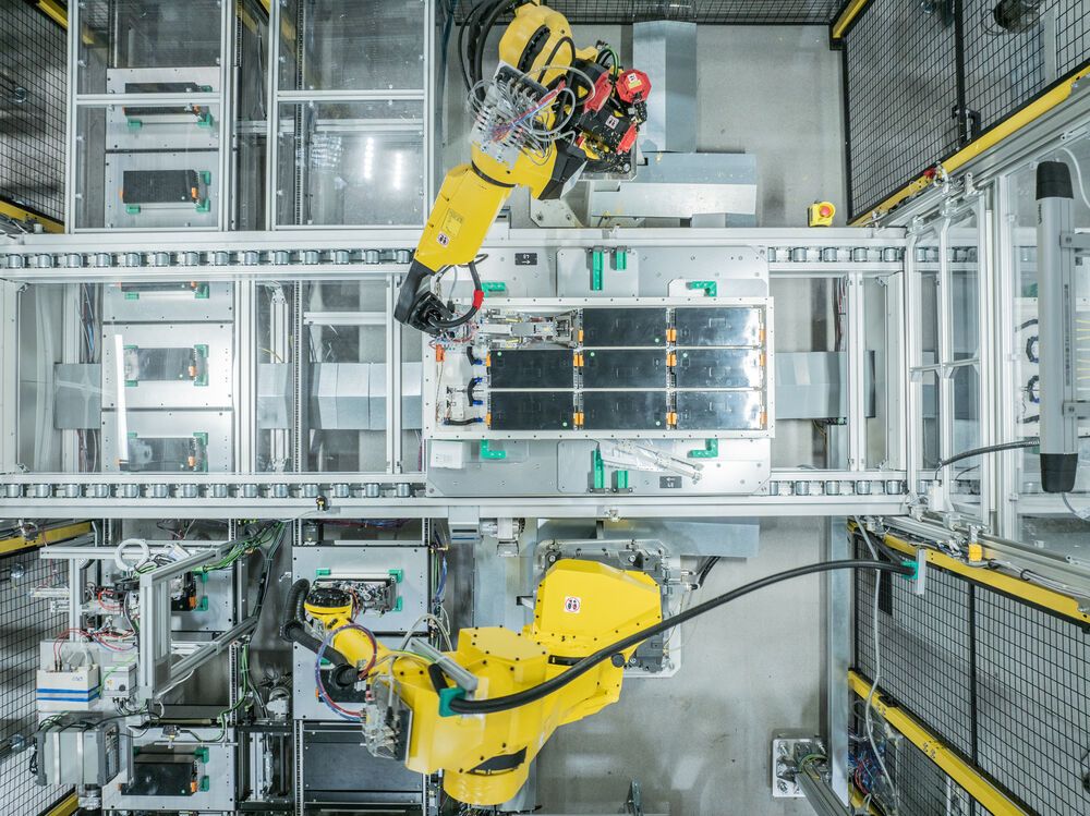 Europe's most advanced battery production line for heavy transport ...