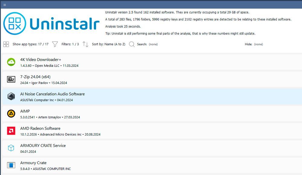 Uninstallr entfernt unerwünschte Anwendungen unkompliziert