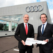Europas größtes Audi-Terminal eröffnet