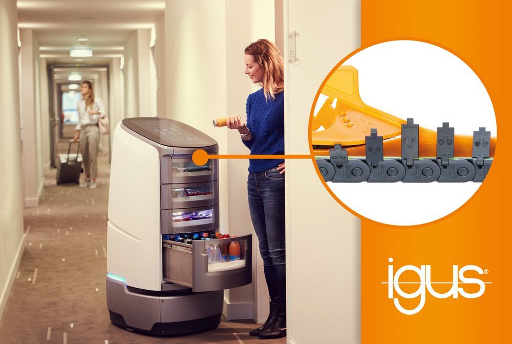 Service Robot Delivers Drinks Directly to Your Room