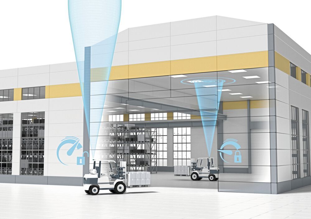 Industrielle Radarsensoren für Material Handling und Mobile Equipment