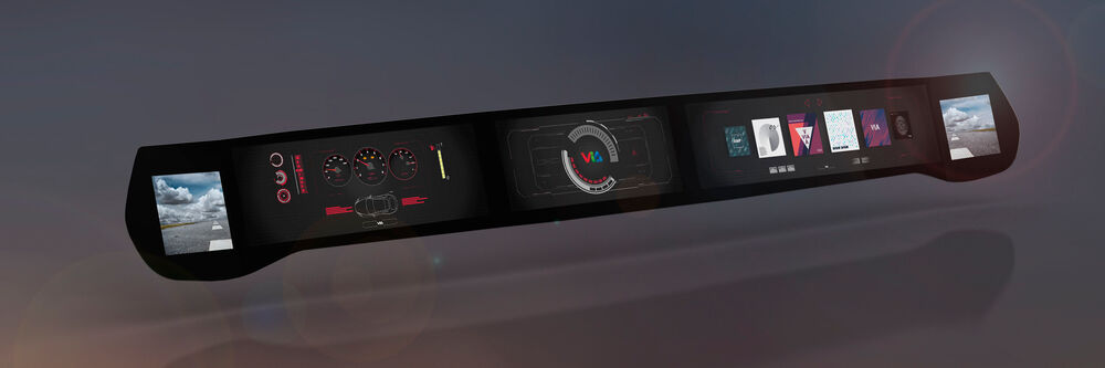 VIA optronics: Displays für Automobil und Fahrzeug