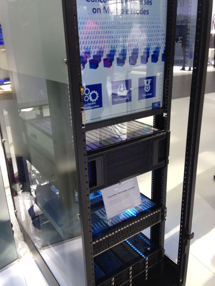 Oceanstor 9000 von Huawei hängt die Konkurrenz ab || Bild 3 / 3