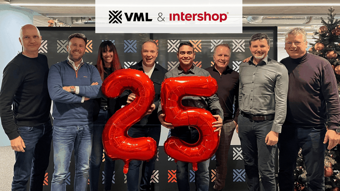 B2B E-Commerce: Intershop und VML feiern 25 Jahre Partnerschaft
